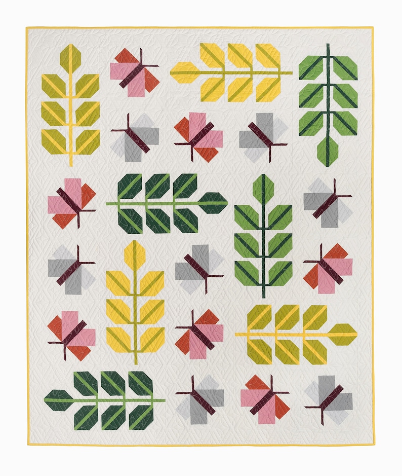 PDF Oak Moth Quilt Pattern - Etsy
