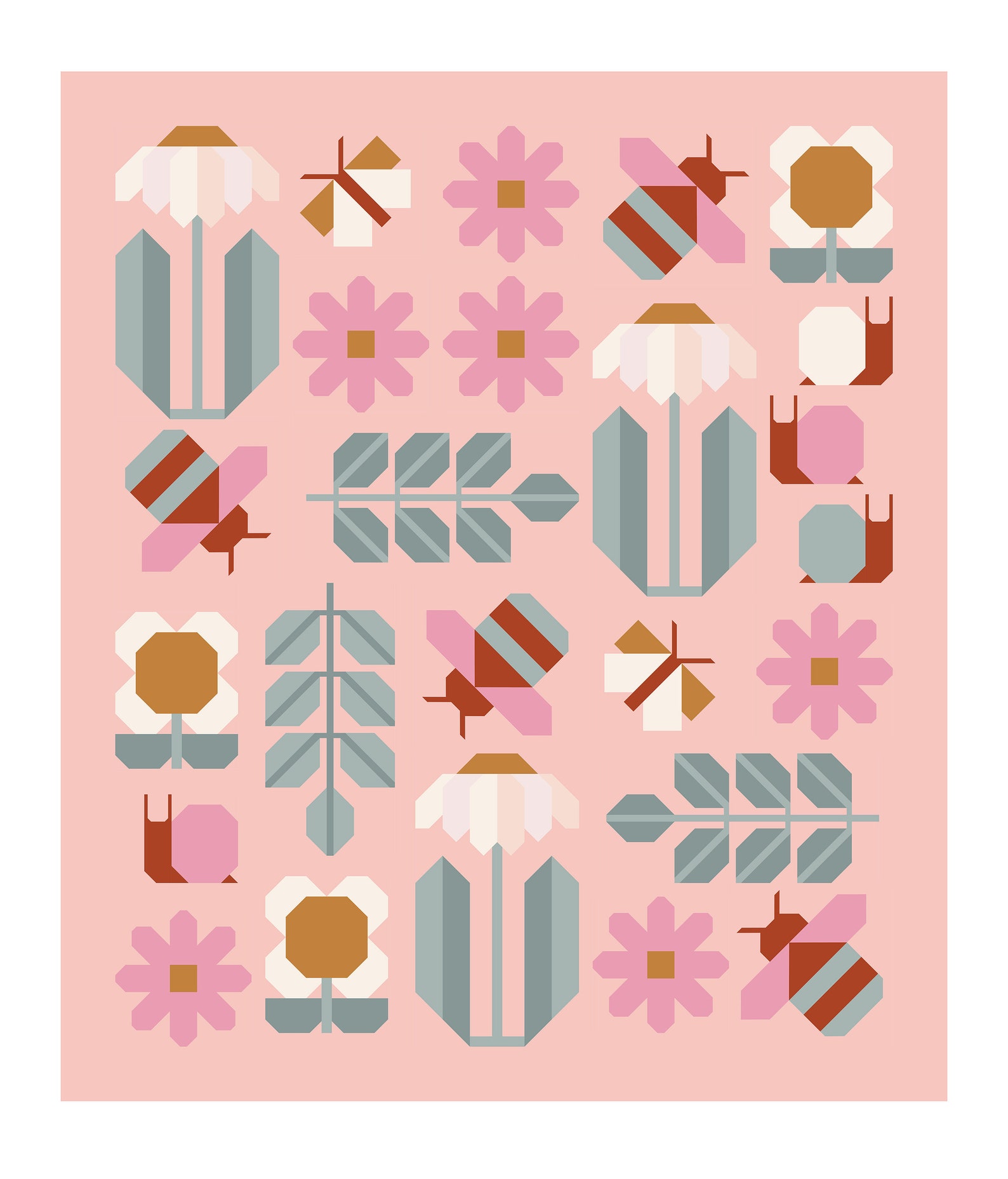 PDF Pen + Paper Sampler Quilt Pattern - Etsy
