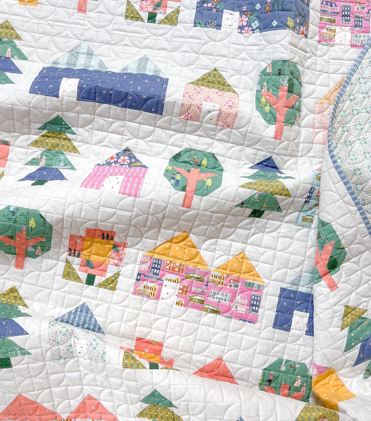 Tiny Town PDF Quilt Pattern - Etsy