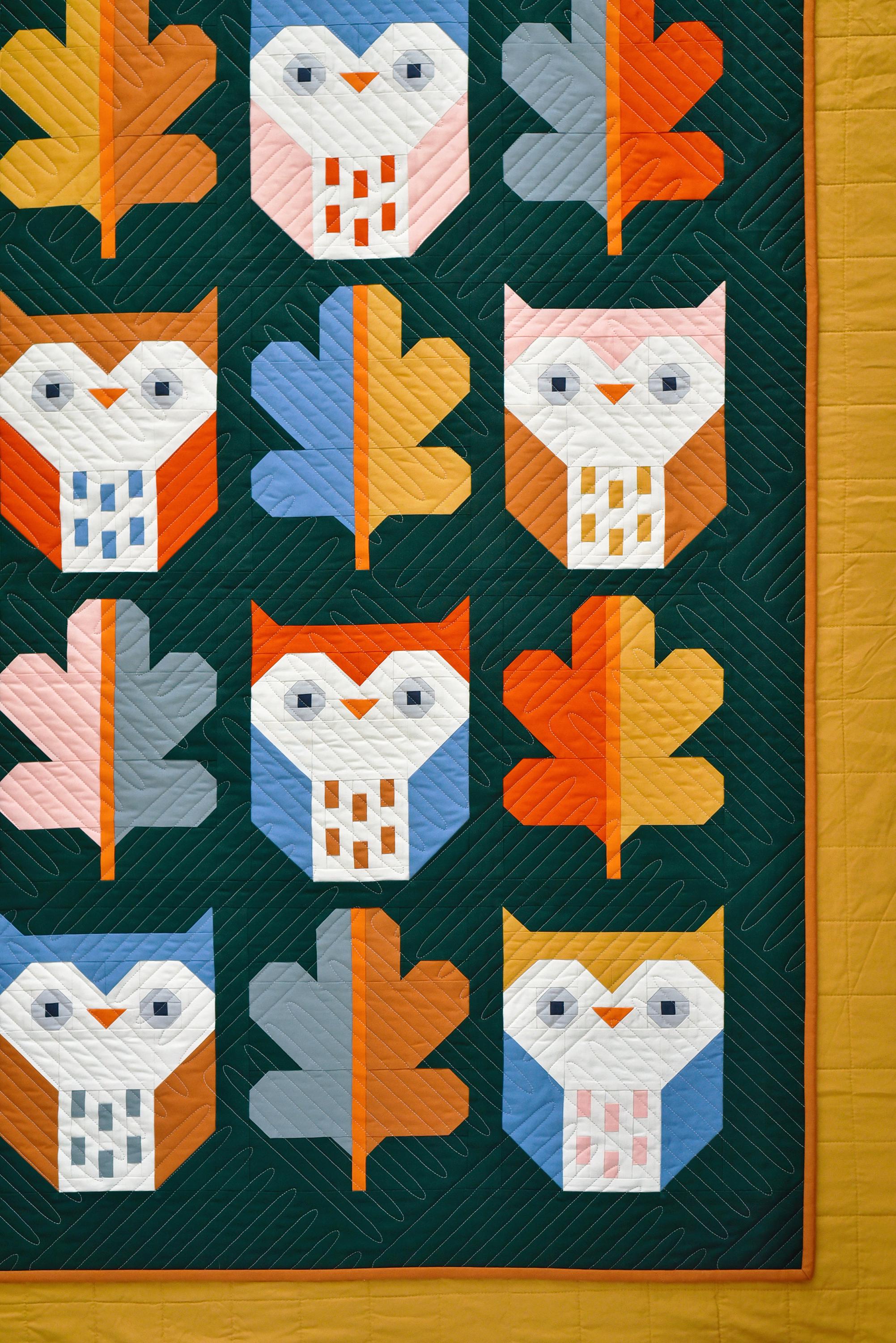 PDF Night Owl Quilt Pattern - Etsy