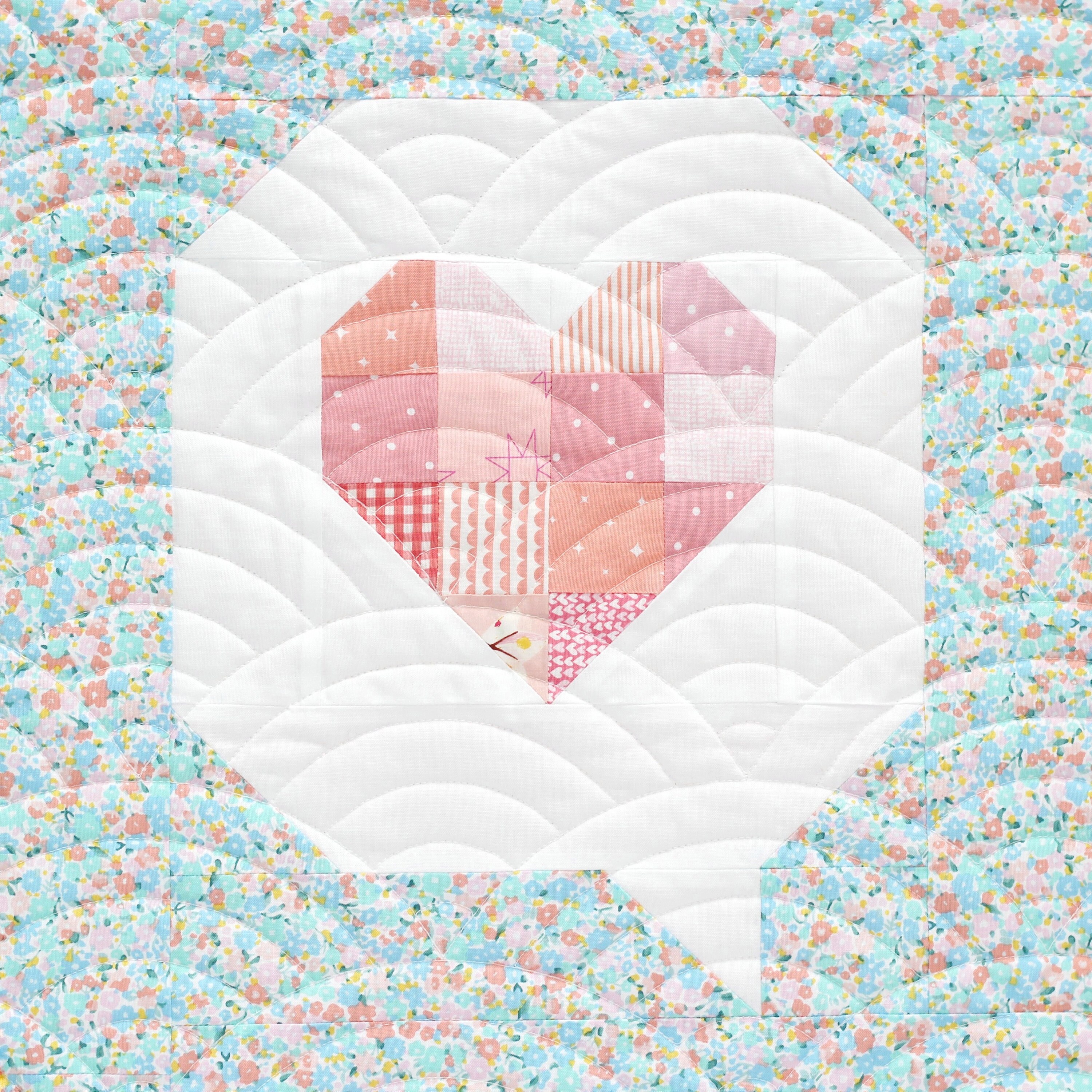 I Heart You PDF Quilt Pattern - Etsy