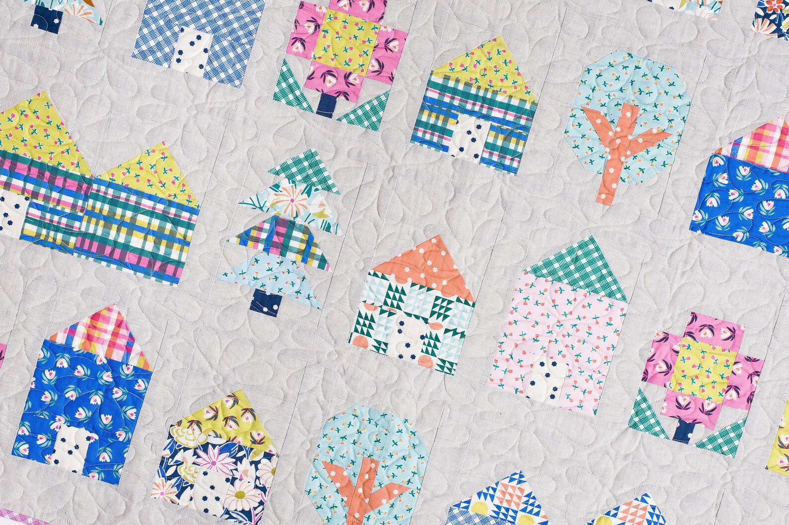 Tiny Town PDF Quilt Pattern | Etsy