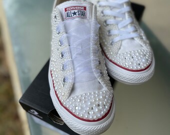 Pearl Converse - Etsy