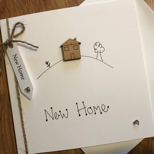 Welcome Home Housewarming Card Congrats on New House Moving - Etsy