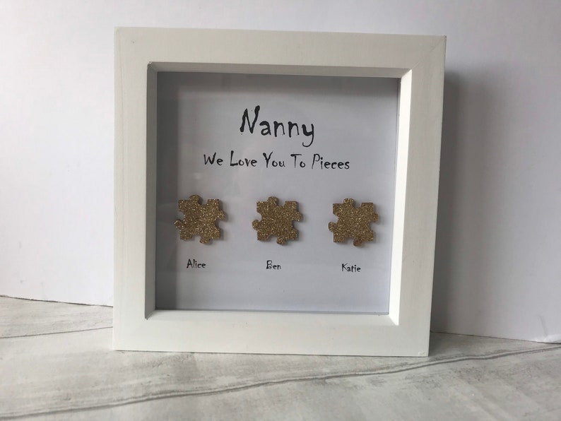 Personalised Love You to Pieces Frame Mother's Day Gift - Etsy