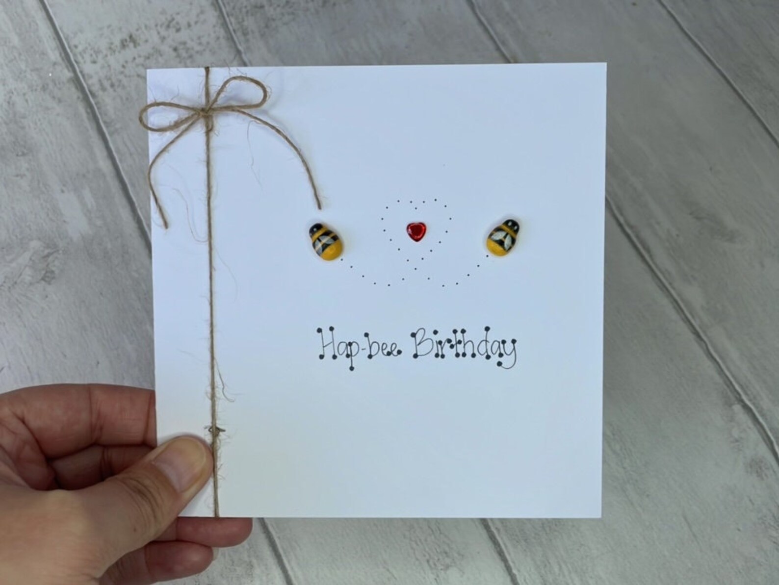 Hap-bee Birthday Card Happy Birthday Card for Her Birthday - Etsy UK