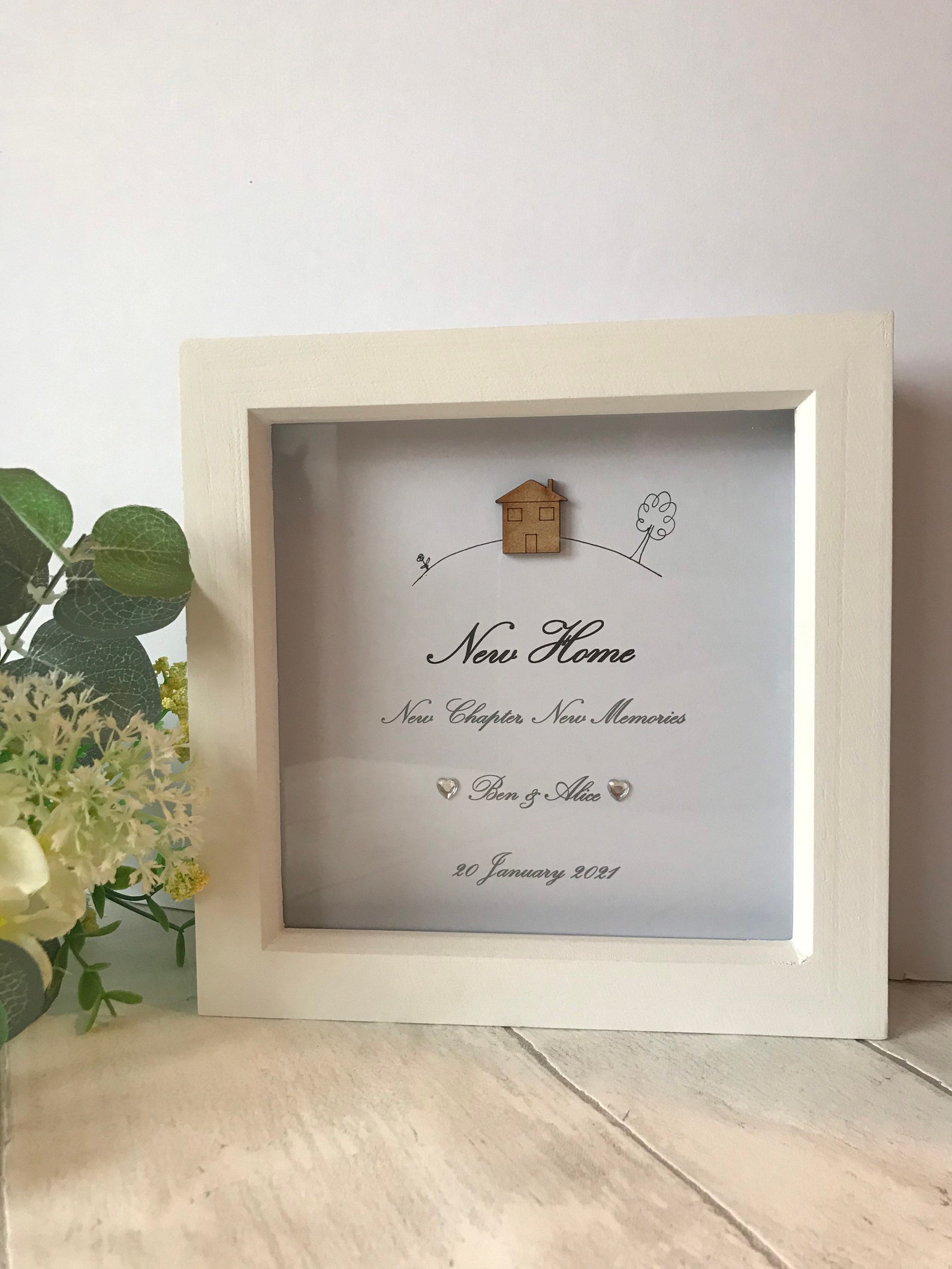 Personalised New Home Frame Housewarming Gift New Home Gift | Etsy UK