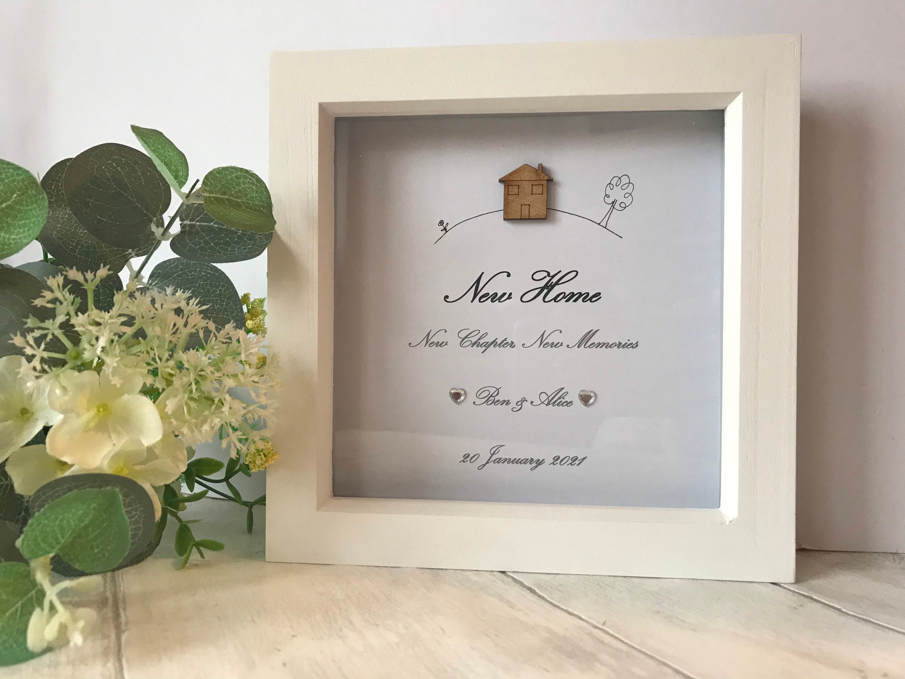 Personalised New Home Frame Housewarming Gift New Home Gift | Etsy UK