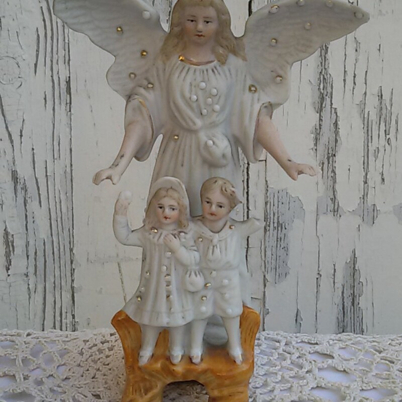 French Porcelain Angel - Etsy