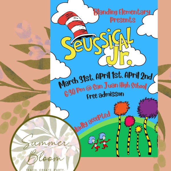 Seussical - Etsy