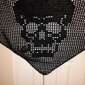 Pattern, Skull Shawl, Halloween Crochet Pattern - Etsy