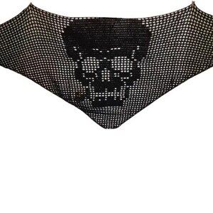 Pattern, Skull Shawl, Halloween Crochet Pattern - Etsy