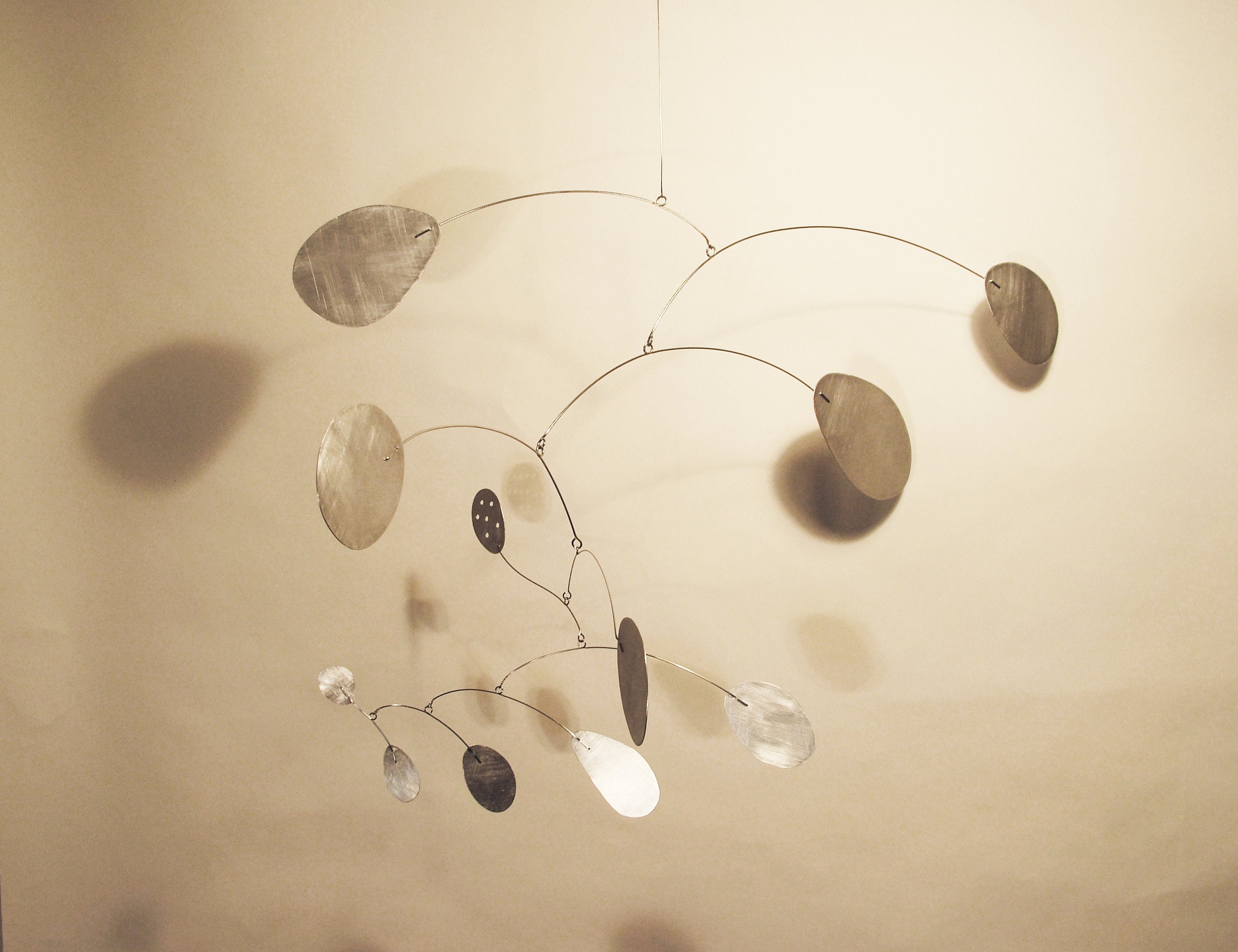 Metal Lustron XL 63w X 34h Mobile Modern Art Home Decor Sculpture ...