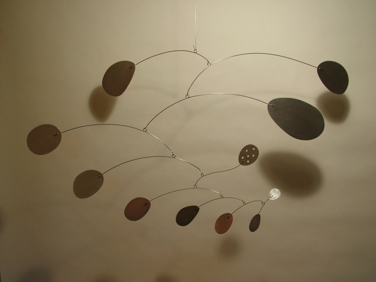 Metal Lustron XL 63w X 34h Mobile Modern Art Home Decor Sculpture ...