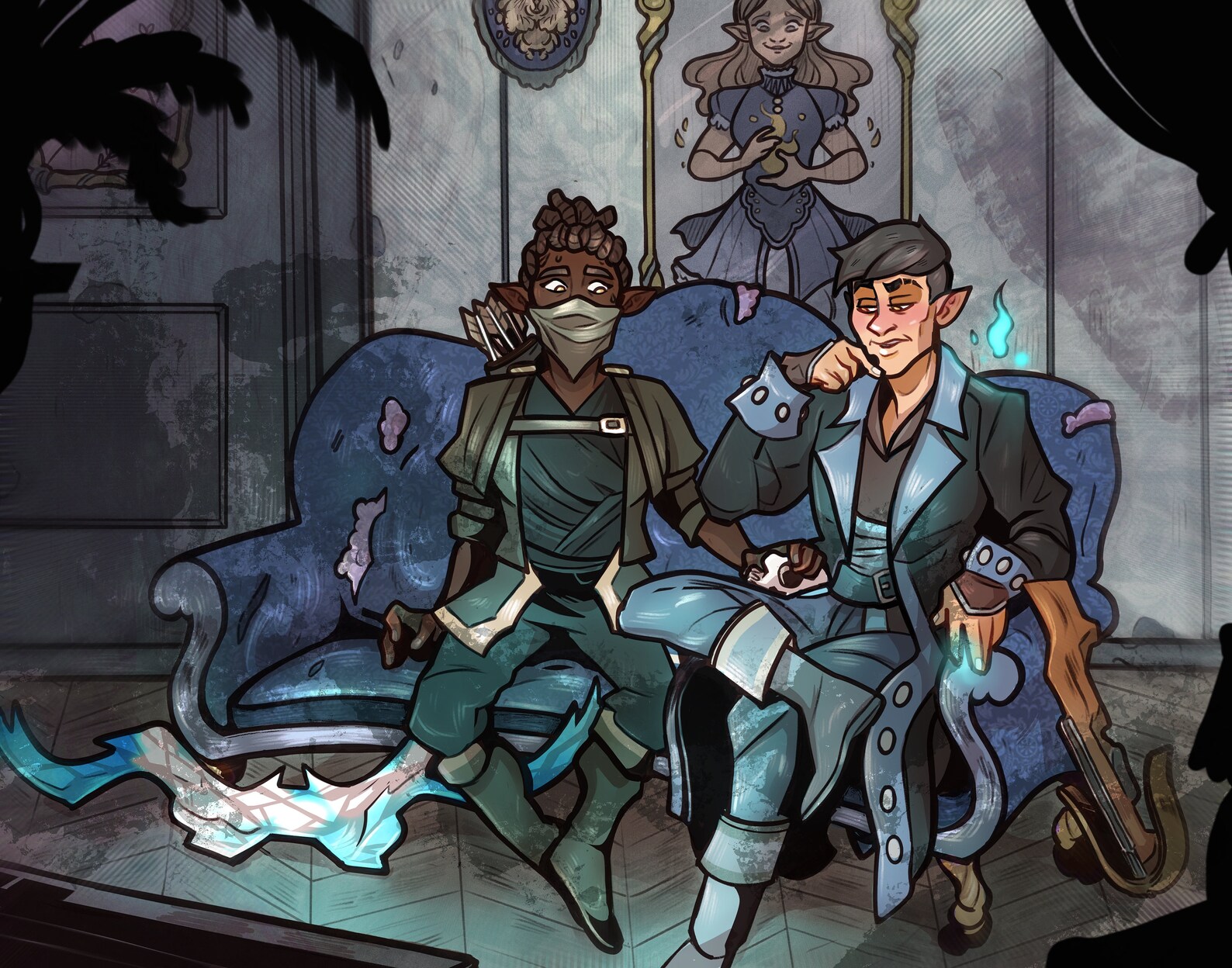 Custom Dnd Character Adventure Party Commission Art Fantasy - Etsy