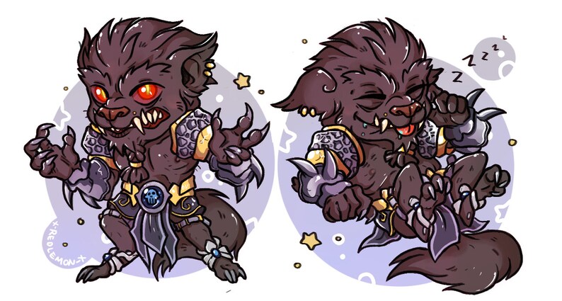 Chibi Cute Dnd Cartoon Custom Character Digital File Dnd | Etsy