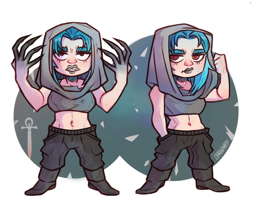 Chibi Cute Dnd Cartoon Custom Character, Digital File, Dnd Fantasy ...