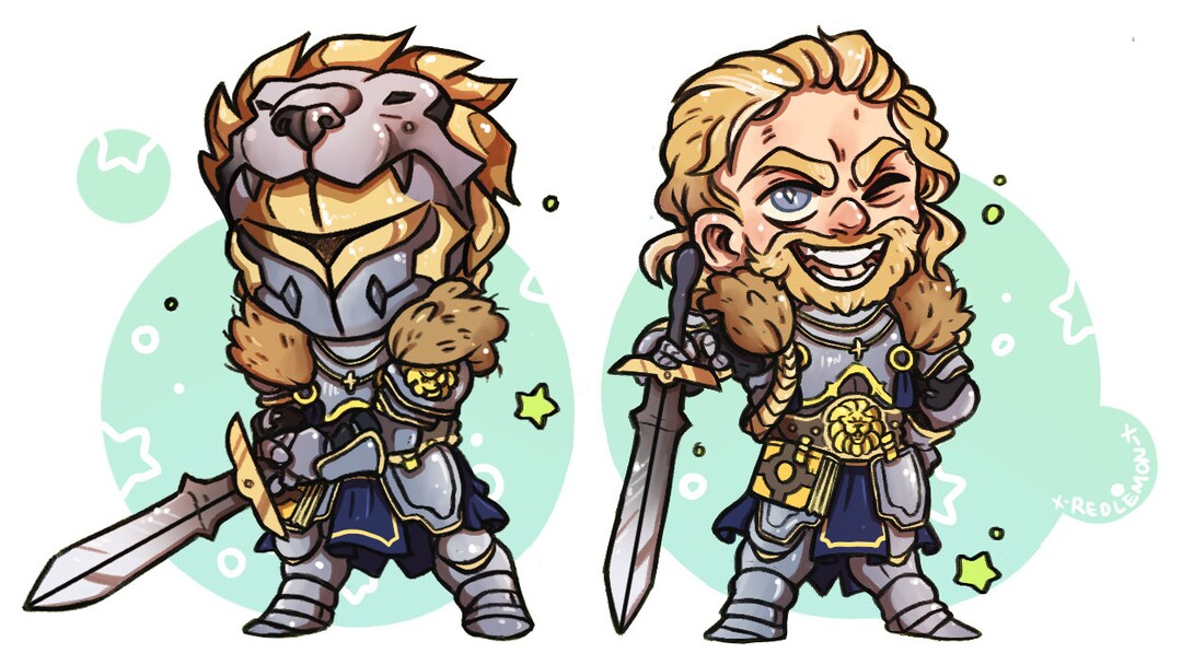 Chibi Cute Dnd Cartoon Custom Character, Digital File, Dnd Fantasy ...