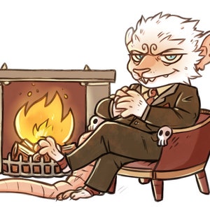 Chibi Cute Dnd Cartoon Custom Character, Digital File, Dnd Fantasy ...