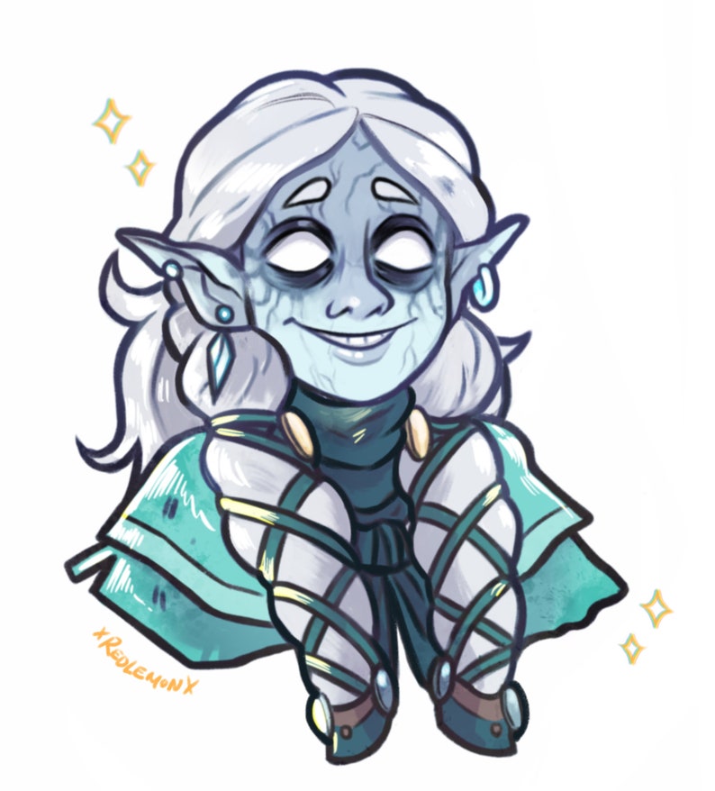 Custom Dnd Character Portrait, Fantasy Illustration Game Art, Digital ...