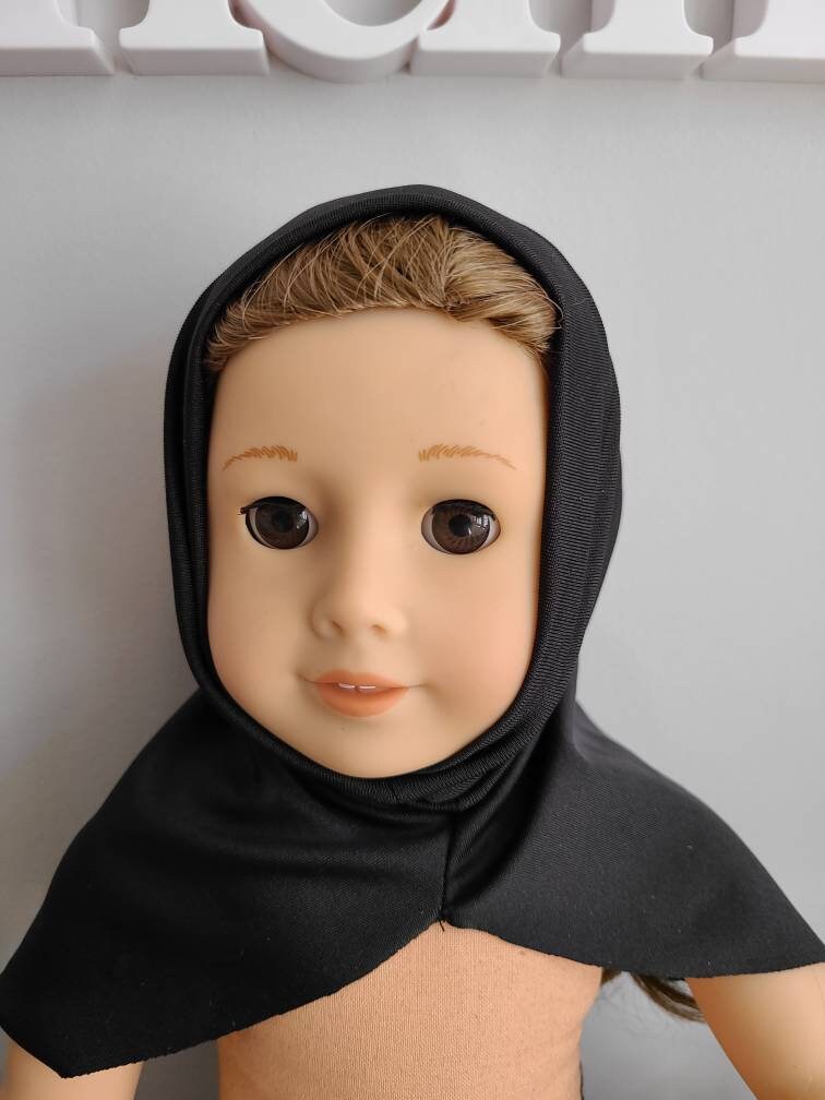 Big Doll Black Amira Muslim Doll Hijab. white Available Too - Etsy