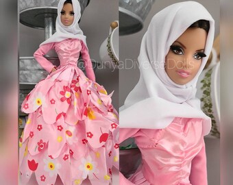 Pink Hijab Doll - Etsy