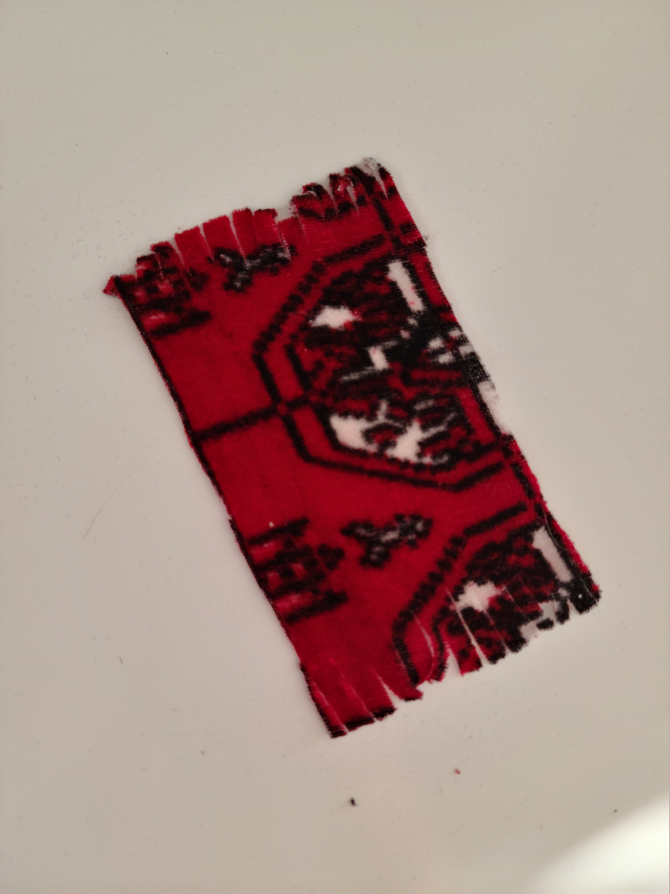 Handmade Doll Red Velvet Muslim Mini Prayer Rug Only - Etsy