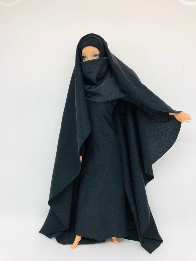 Barbie Handmade Niqab Abaya Hijarbie Muslim Eastern Orthodox - Etsy