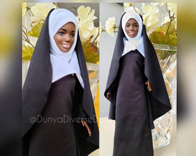 Barbie Handmade Nun Doll Outfit Only. (diffferent Material) - Etsy