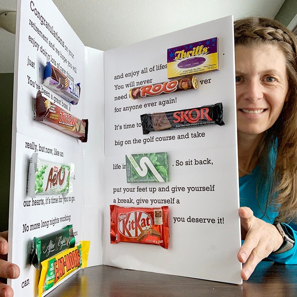 Retirement Candy Bar - Etsy