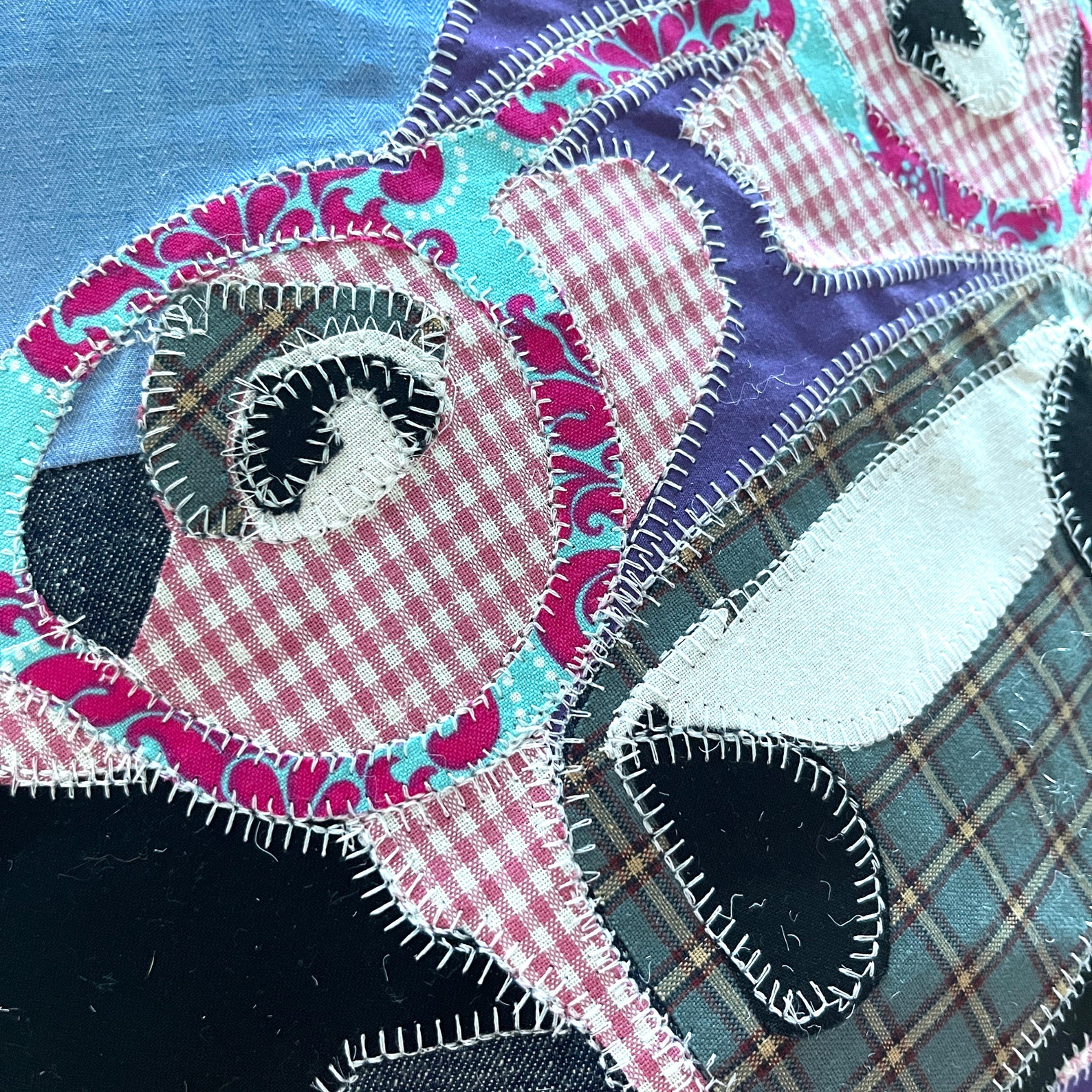 Quilt Applique Cow Pattern Digital Download Pattern PDF and SVG for ...