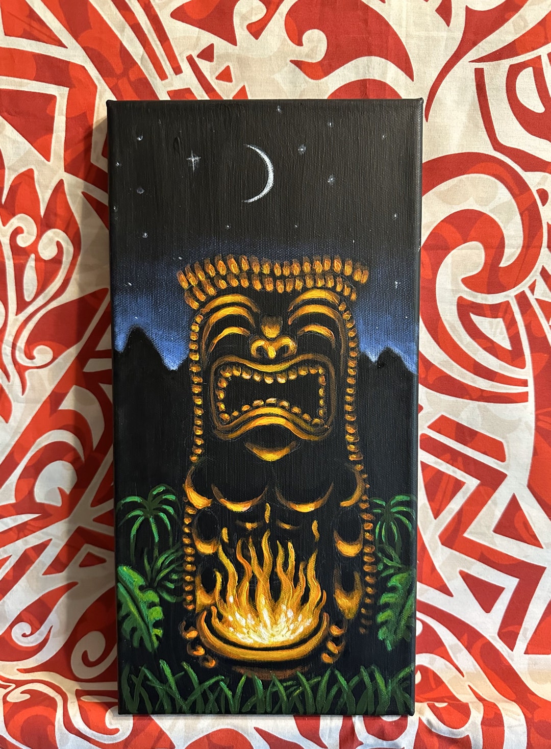 Tiki Night Fire - Etsy