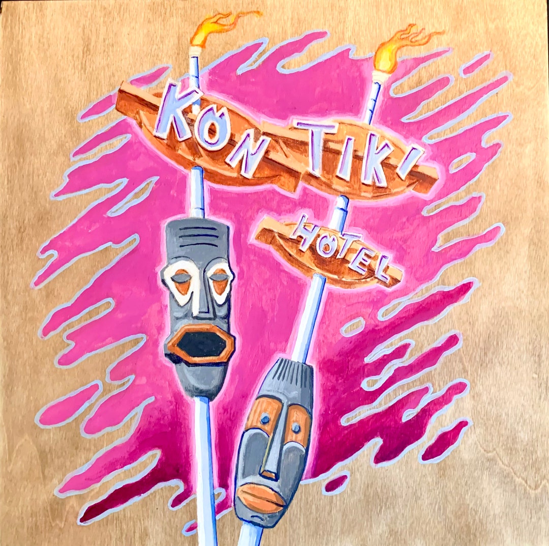 Kon Tiki Sign - Etsy