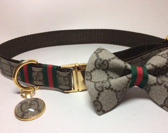 Gucci dog collar | Etsy