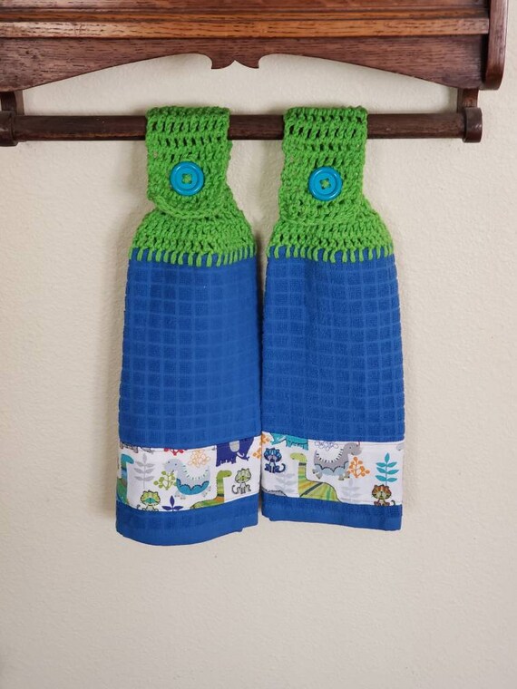 Baby Boy Towel Stroller Towel Double Sided Hanging Towel | Etsy