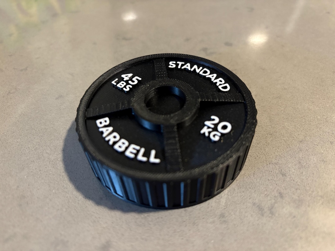 Weight Plate Nalgene Lid – STL Digital Download for 3D Printing-32 Oz ...