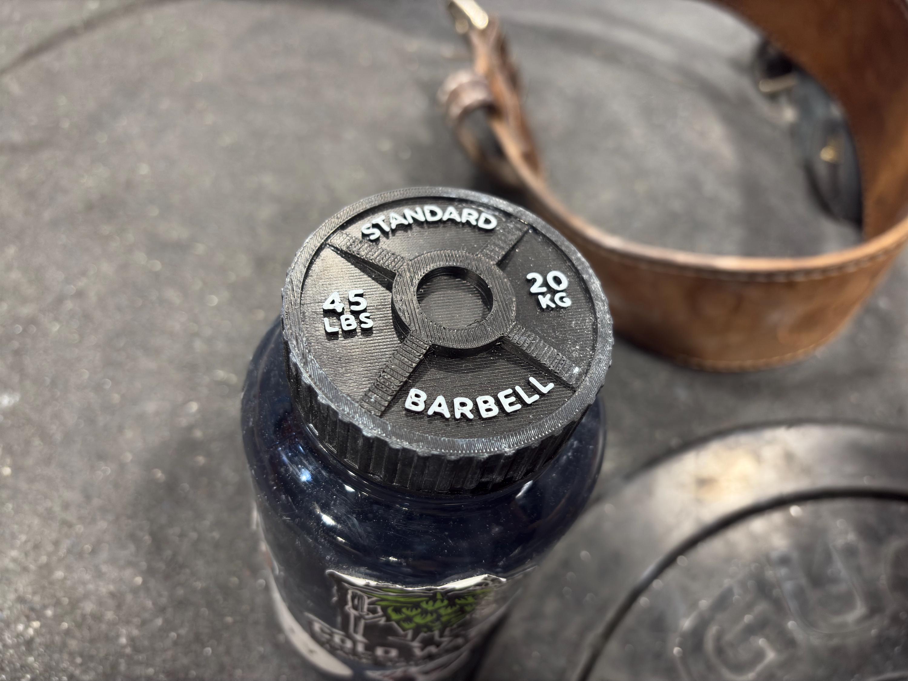 Weight Plate Nalgene Lid – STL Digital Download for 3D Printing-32 Oz ...