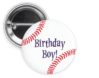 Birthday Boy Pins | Etsy
