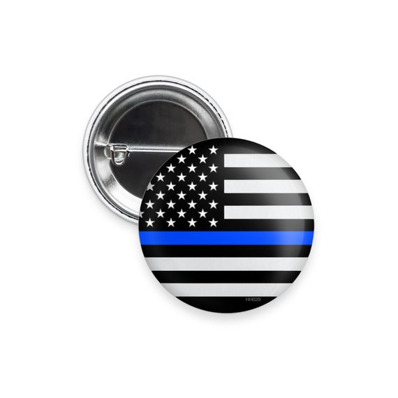 Blue Lives Matter Pin Police Law Enforcement Policeman | Etsy