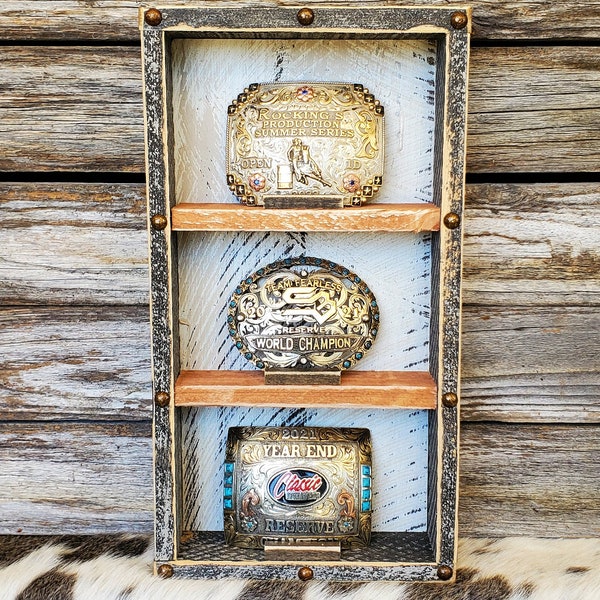 Rodeo Buckle Display - Etsy
