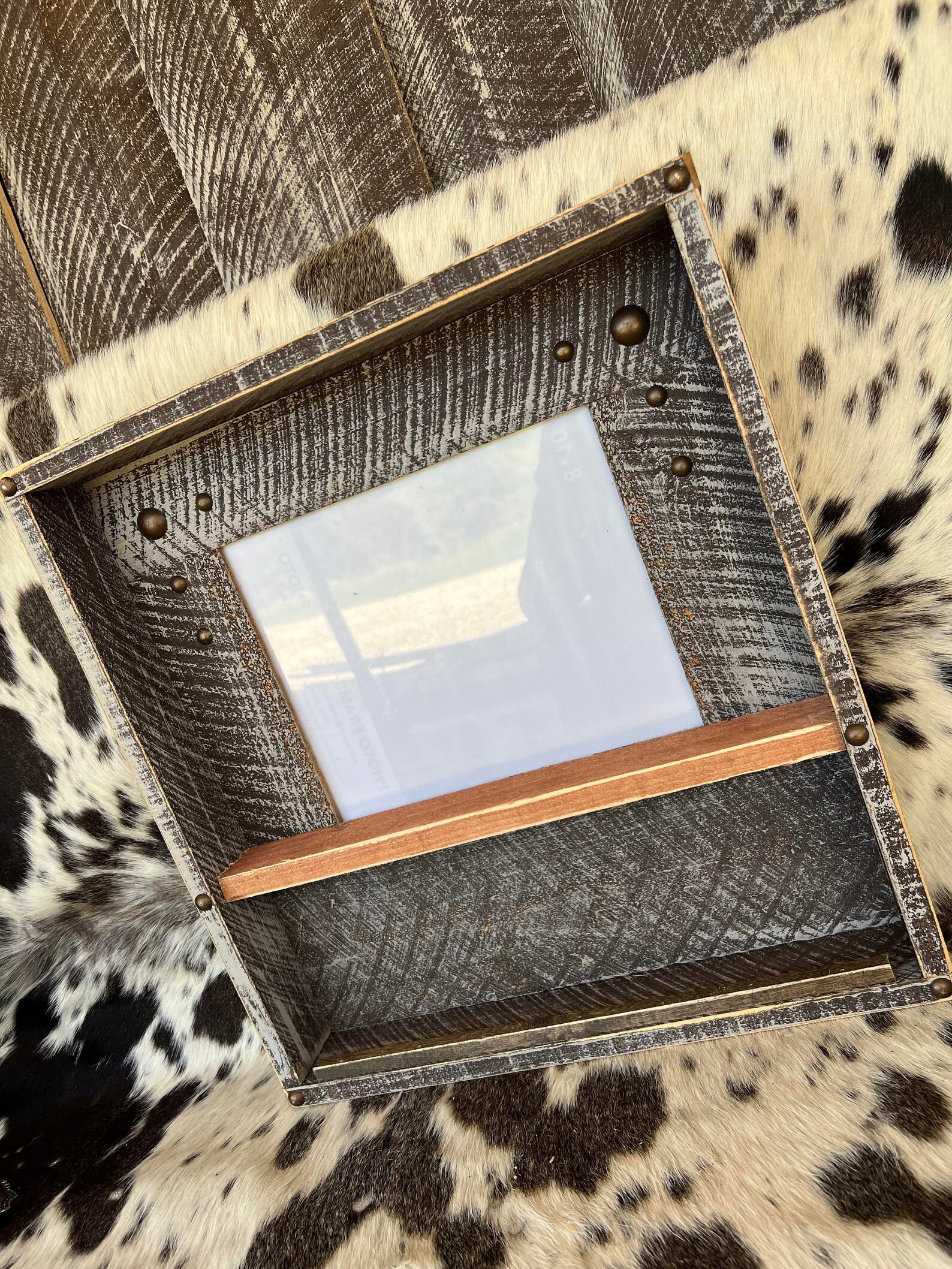 Buckle Display With 8x10 Picture. Holds 1-3 Buckles. BARNWOOD BROWN - Etsy