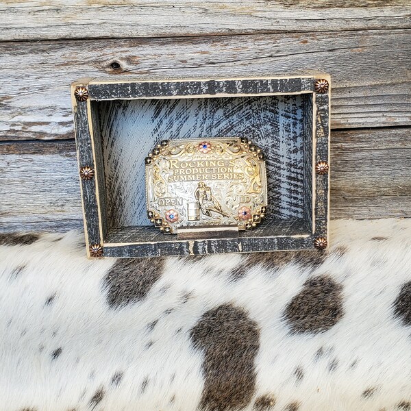 Rodeo Buckle Display - Etsy