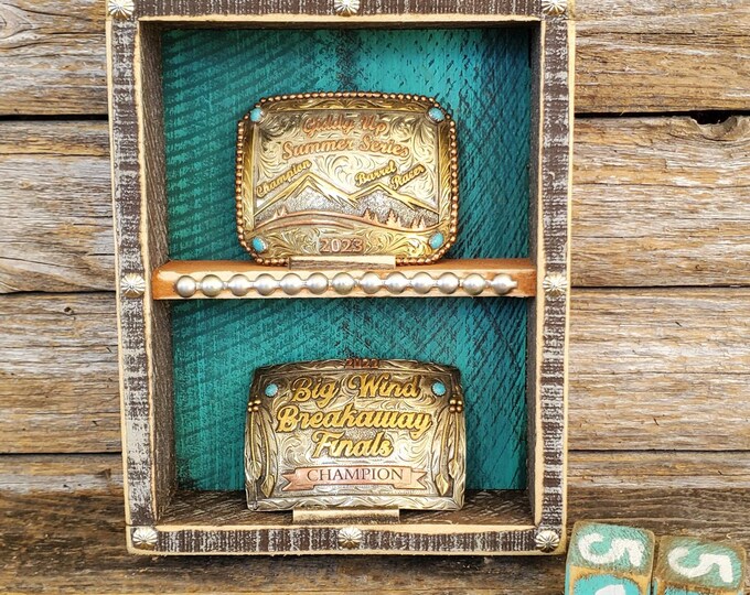 IN STOCK 2 Count Vertical WOOD Buckle Display #11 Barnwood Brown - Etsy