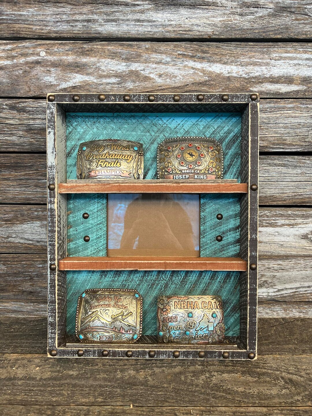 4 Count Buckle Display With 5x7 Center Picture, LIGHT TURQUOISE - Etsy