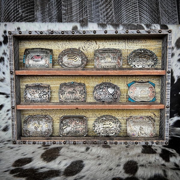 Belt Buckle Display - Etsy