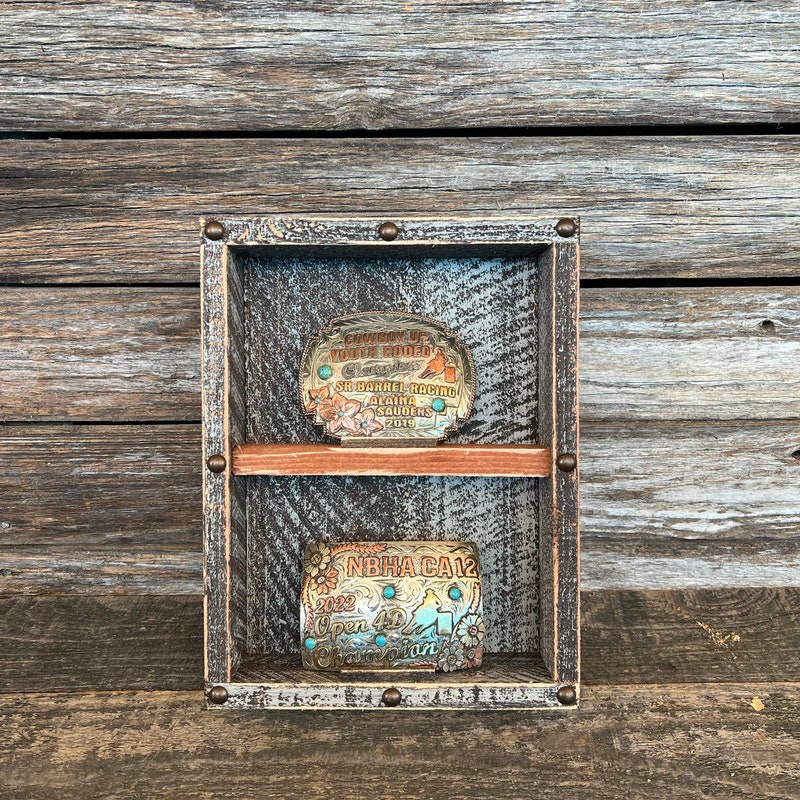 Rodeo Buckle Display - Etsy