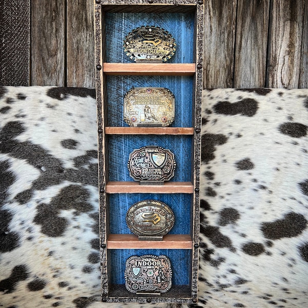 Rodeo Buckle Display - Etsy