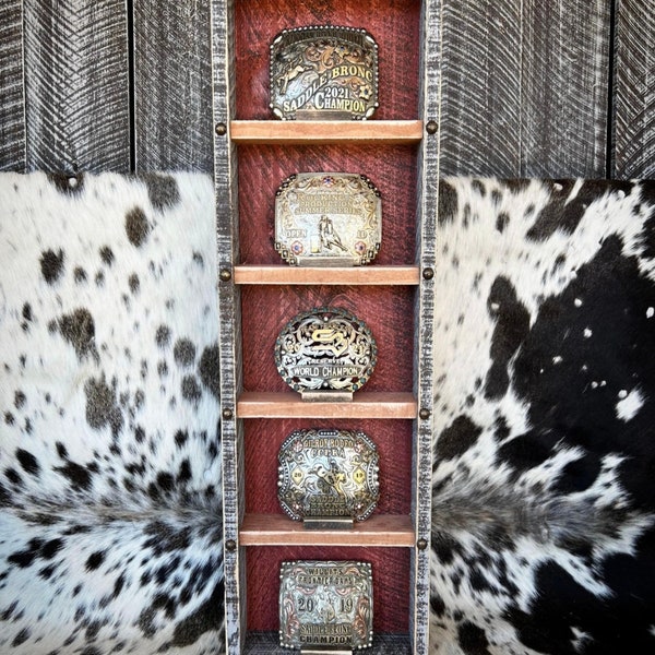 Rodeo Buckle Display - Etsy