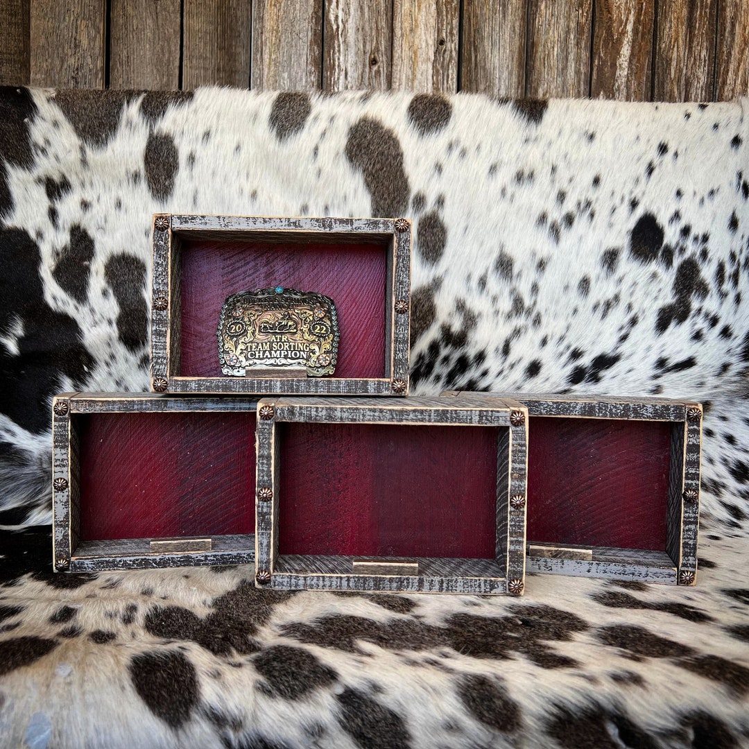 Awards Pack of 4!!! Single Buckle Display RED - Etsy