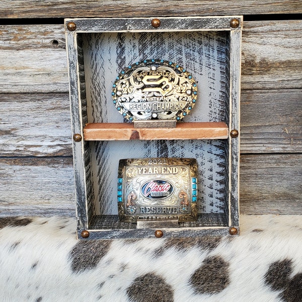 Rodeo Buckle Display - Etsy